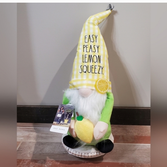 Rae Dunn | Accents | Rae Dunn Lemon Squeezy Gnomenwt | Poshmark